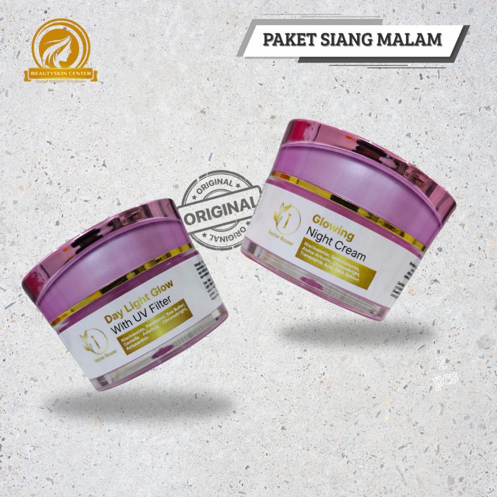 Jual [ Bundling ] Day Light Glow || Sunscreen || Night Cream Glowing ...