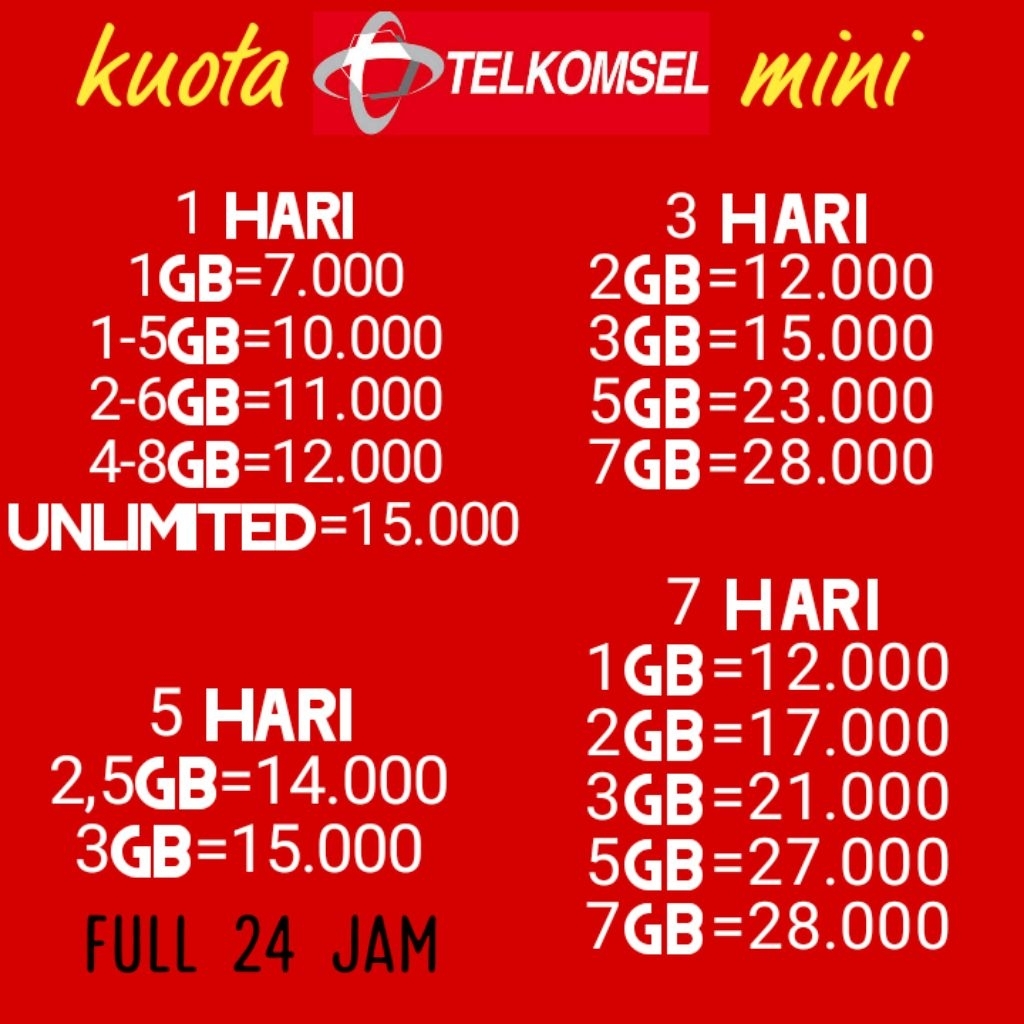 Jual PAKET DATA SIMPATI MINI TERMURAH | Shopee Indonesia