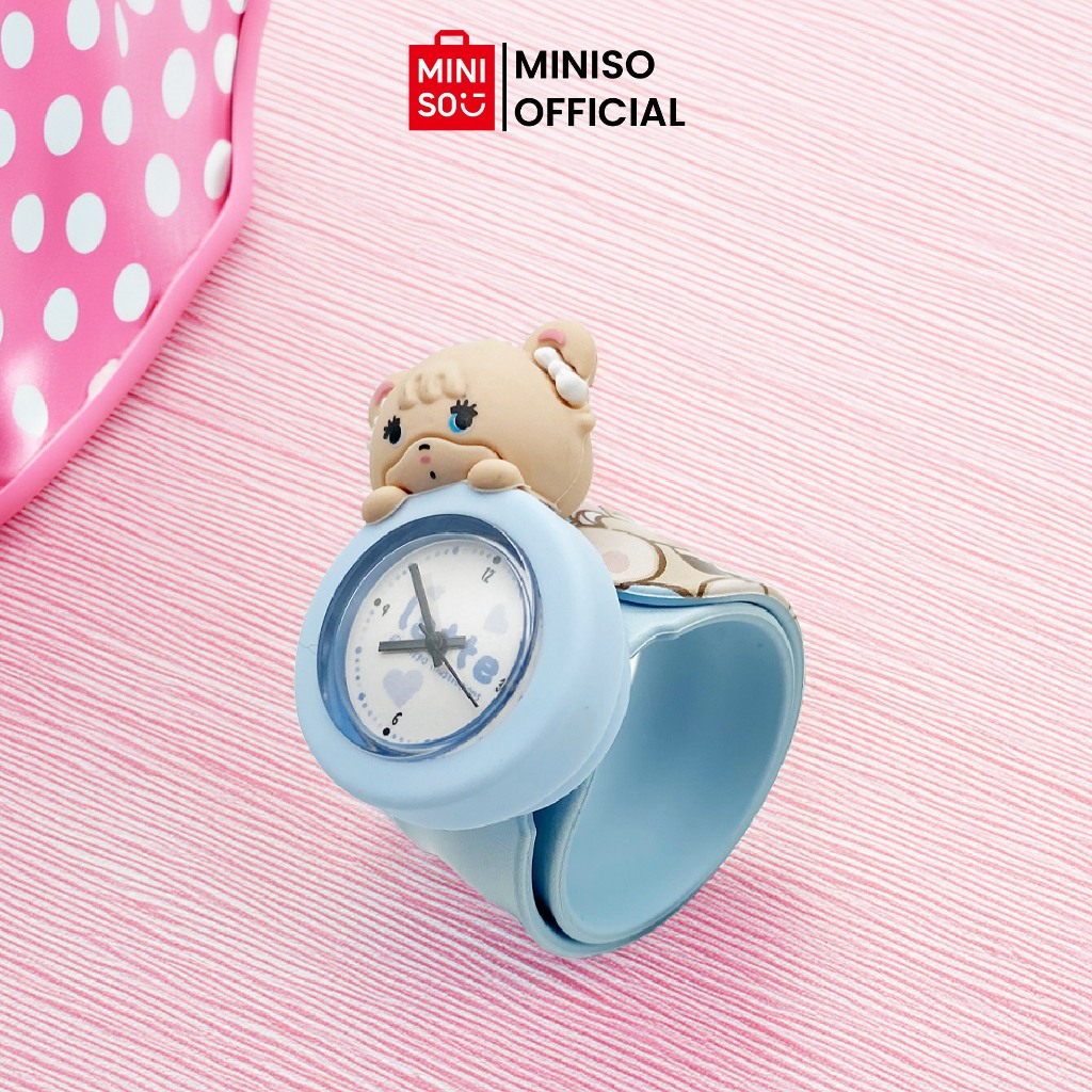Jual MINISO TOY - Miniso x MIKKO Collection Kids' Watch(Latte) Jam ...