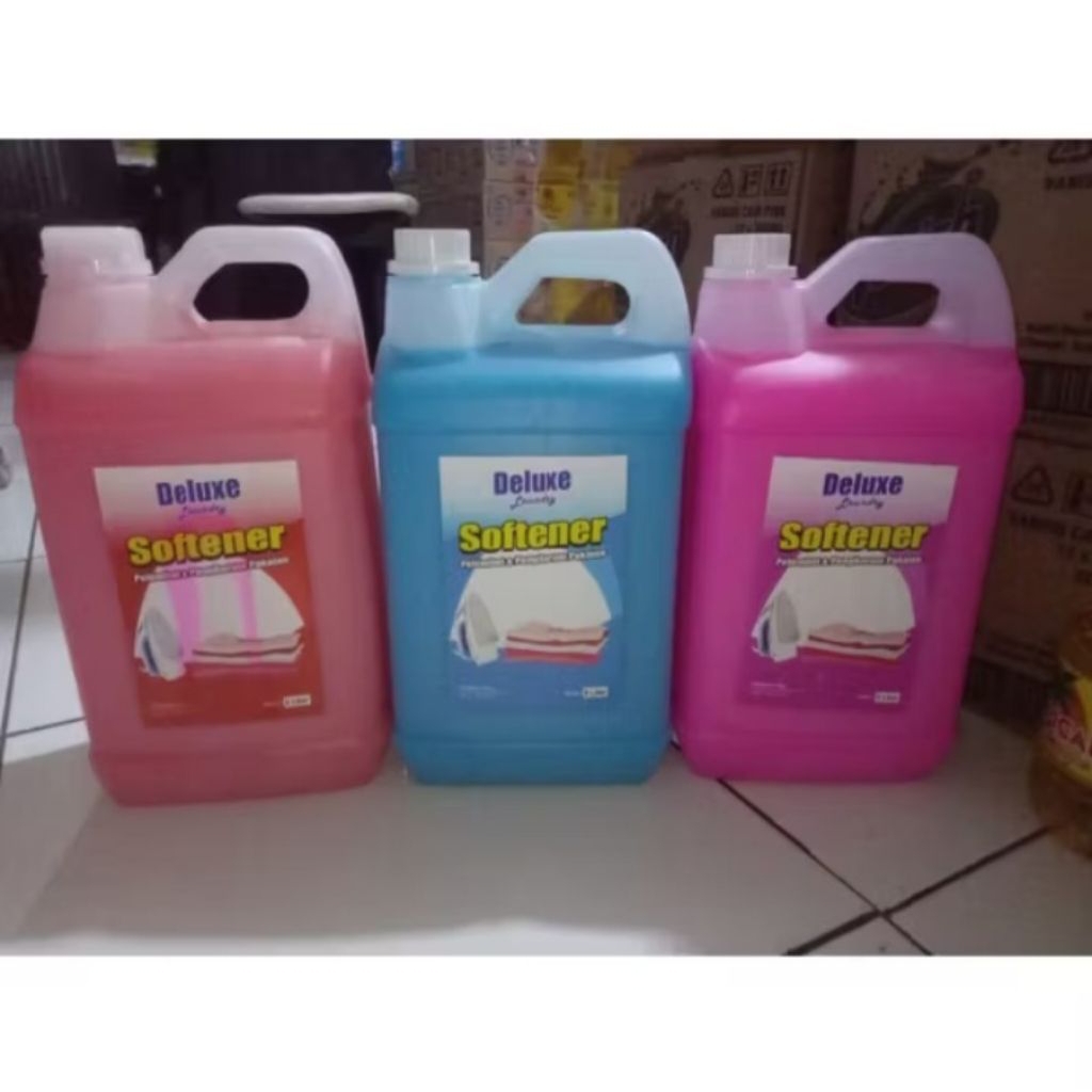Jual Deluxe luxury softener 5liter pewangi pakaian 5 liter | Shopee ...