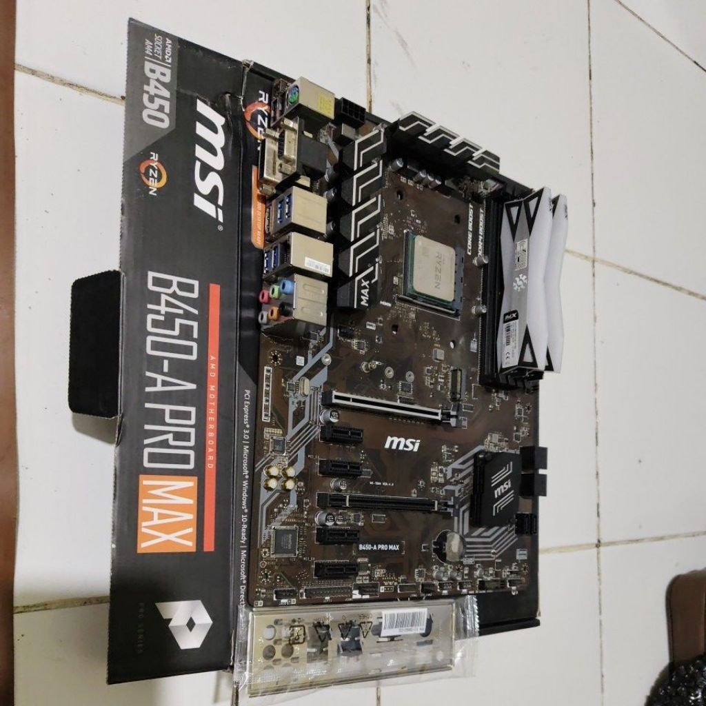 Jual paket ryzen 5 5600x b450 atx dan ram 16gb 3600mhz | Shopee Indonesia