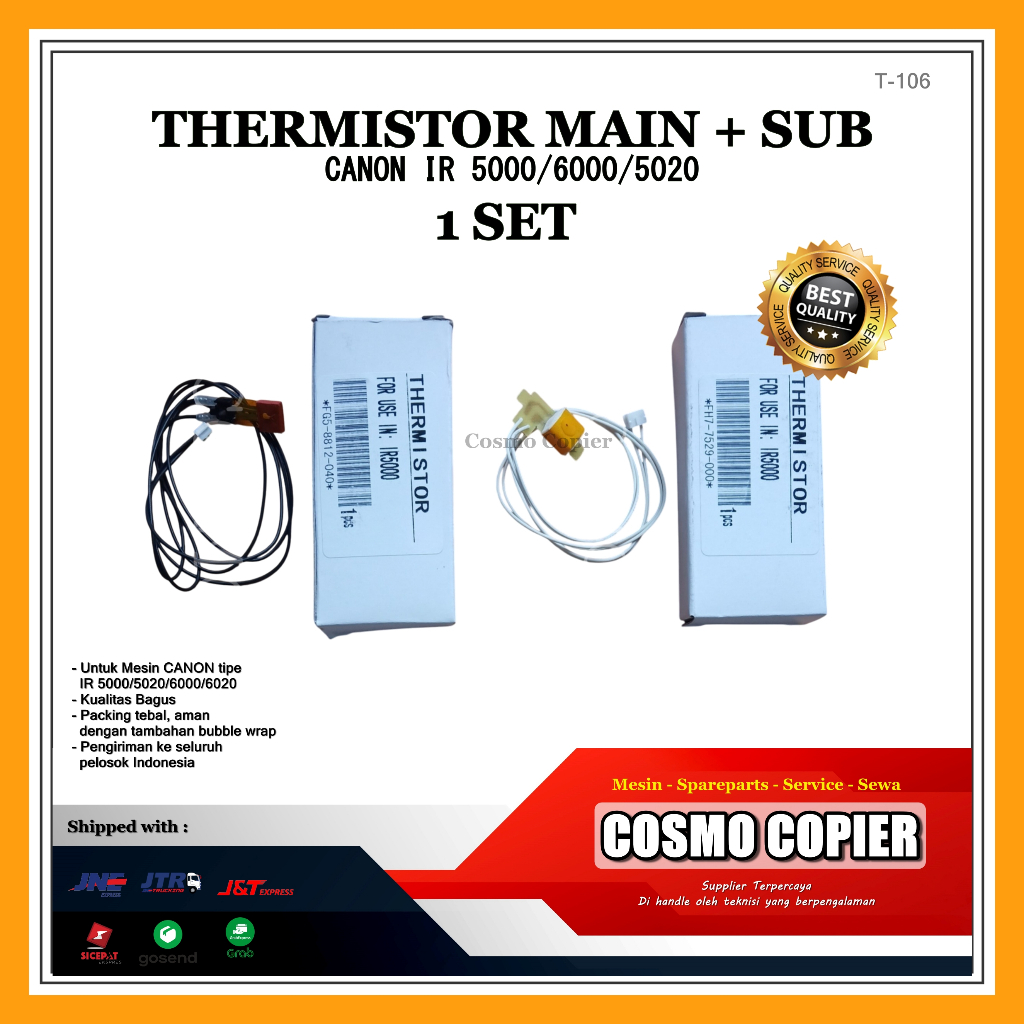 Jual Thermistor IR 5000/6000/5020 1 SET MAIN + SUB | Shopee Indonesia