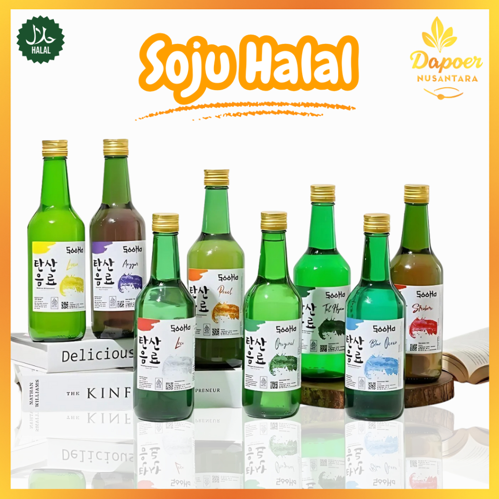 Jual Soju Halal Non Alkohol Sooha Minuman Korea Sparkling Water ...
