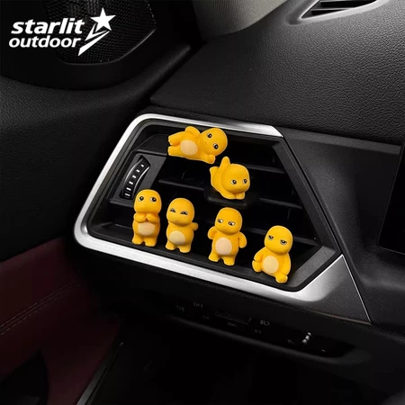 Jual Nailong Mini Figure Set 6pcs Dekorasi Mobil Populer Lucu Dasbor Mobil Dino Kuning Mainan ...