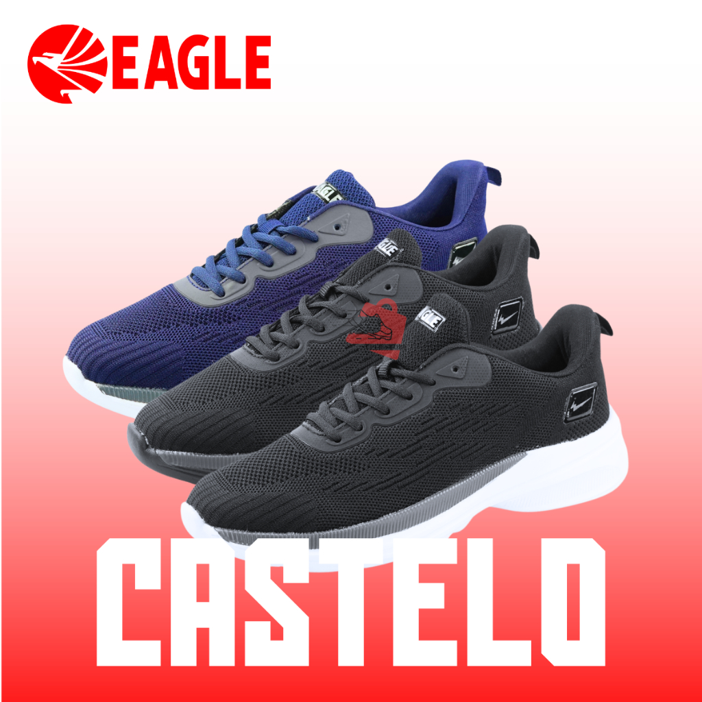 Jual Eagle Sepatu Sneakers Casual Castelo Lifestyle shoes Unisex ...