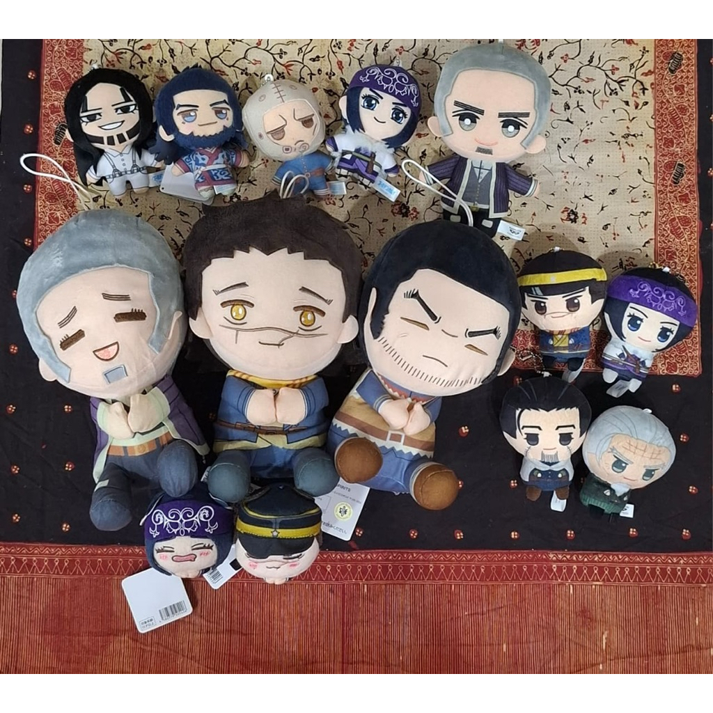 Jual Golden Kamuy plushie Sugimoto Asirpa Ogata | Shopee Indonesia