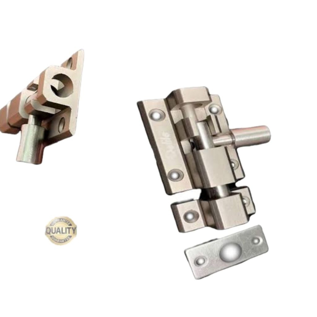 Jual Grendel Selot Kotak Tebal 2" 3" 4" 6" GOLD SILVER Alumunium ...