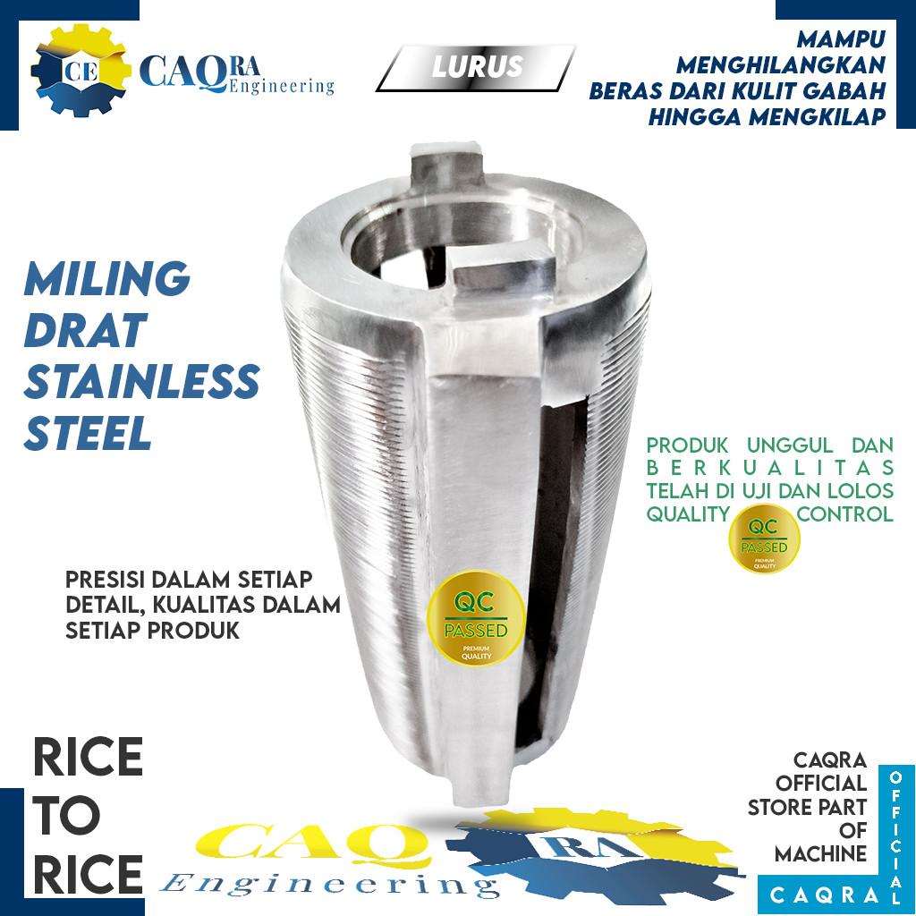 Jual MILING SUPER DRAT N70 STAINLESS STEEL ORIGINAL PISAU LURUS DAN ...