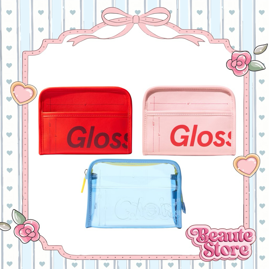 Jual [READY] Glossier mini beauty bag | Shopee Indonesia