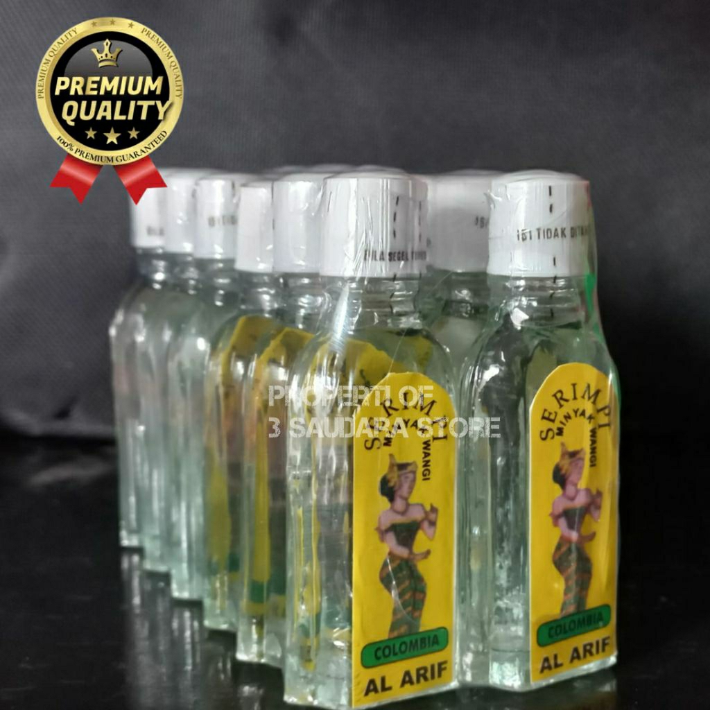 Jual Minyak Wangi Parfum Serimpi Pengharum Tubuh isi 12pcs Kualitas ...