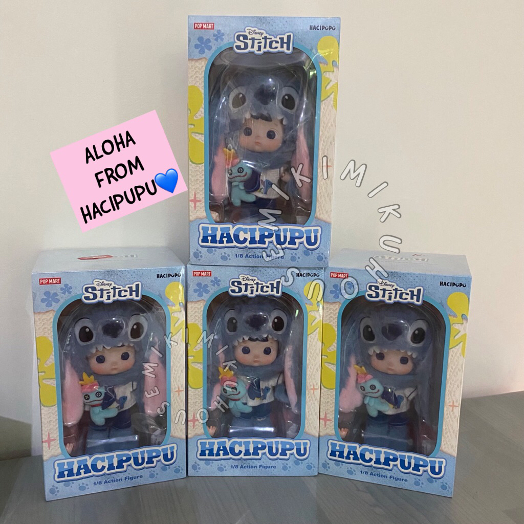 Jual POPMART HACIPUPU STITCH COSTUME SET LILO AND STITCH X HACIPUPU POP ...