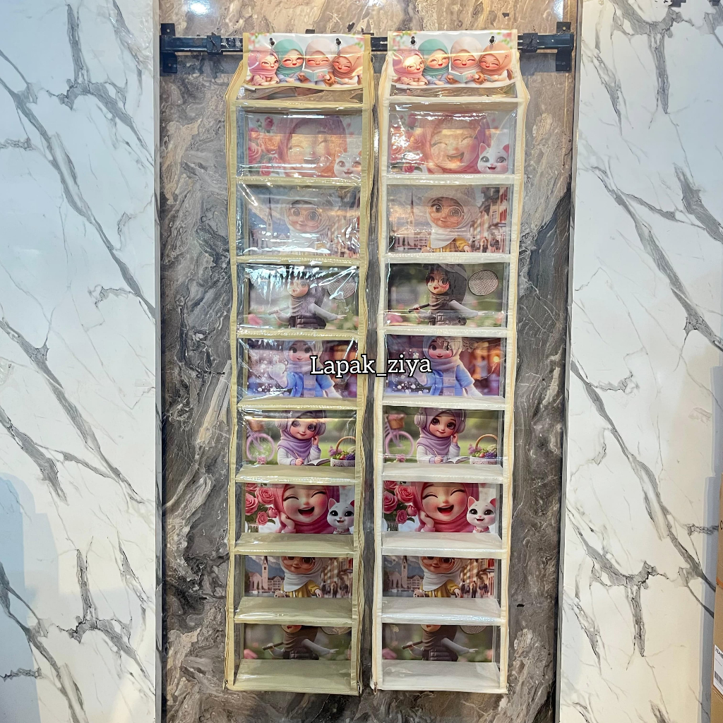 Jual RAK SEPATU MOTIF CUTE SPON 3D | RAK SEPATU GANTUNG JUMBO | RAK ...