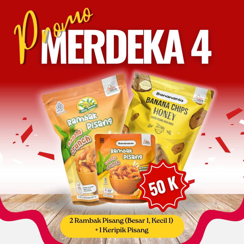 Jual Bananania Paket Merdeka Empat | Shopee Indonesia