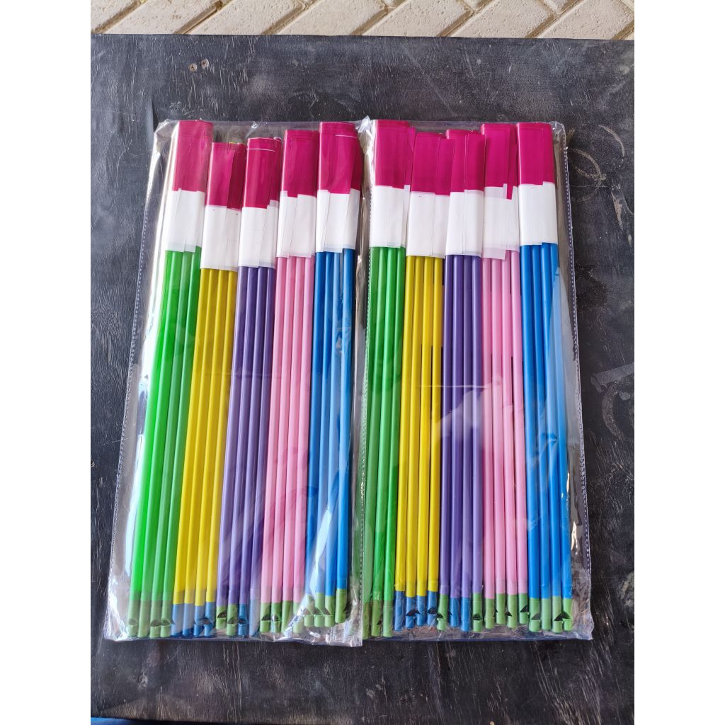 Jual (1 PACK ISI 20 PCS) Bendera merah putih plastik tongkat warna ...
