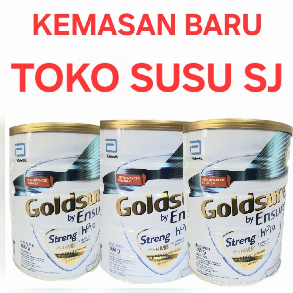 Jual Goldsure by Ensure Vanila 800 gram /gold sure/ 800gr/vanilla/dulu ...
