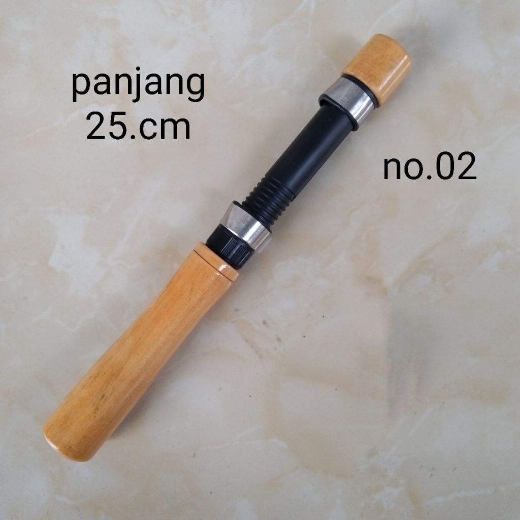 Jual gagang joran kayu + relseat panjang 25.cm | Shopee Indonesia