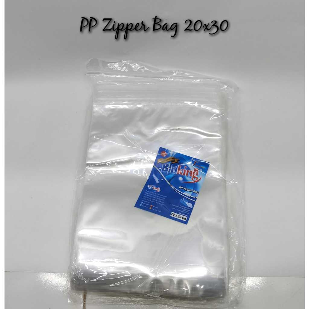 Jual Kantong Plastik Klip Snack PP Ziplock 20x30 isi 100pcs Tebal 0.5 ...