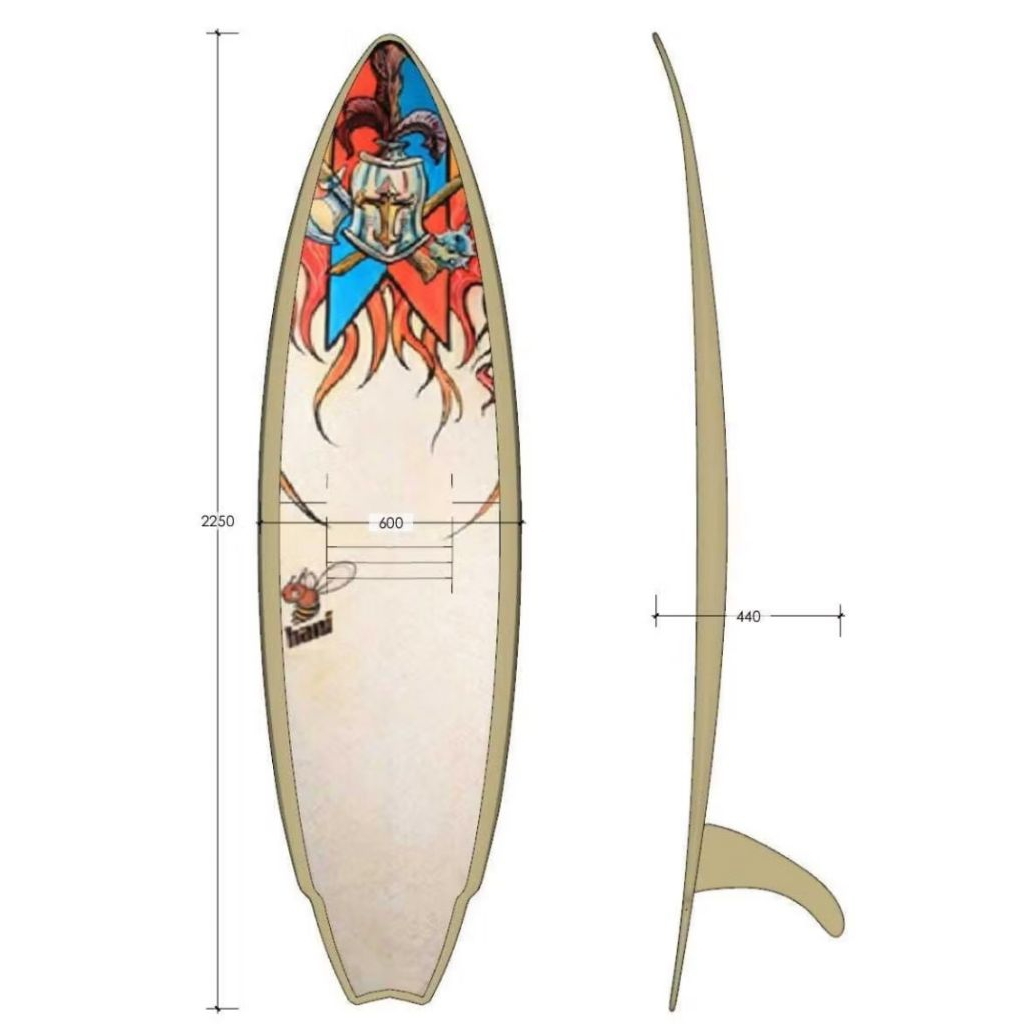 Jual papan surfing polos, papan surfing custom, dekorasi papan surfing ...