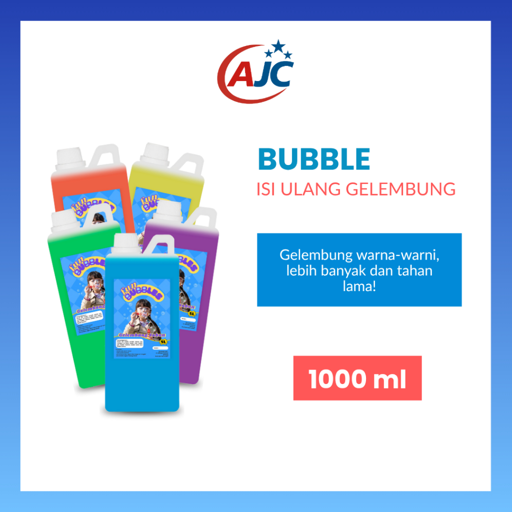 Jual [Gratis Stick Bubble] Isi Ulang Gelembung Balon Sabun / Refill ...