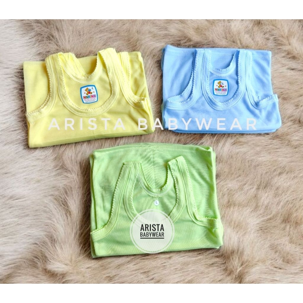 Jual (3 PCS) Singlet bayi/anak SNI Marikh size S,M,L,XL | Shopee Indonesia