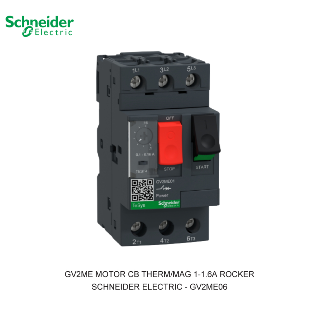 Jual MOTOR CIRCUIT BREAKER SCHNEIDER ELECTRIC GV2ME THERM/MAG 1-1.6A ...