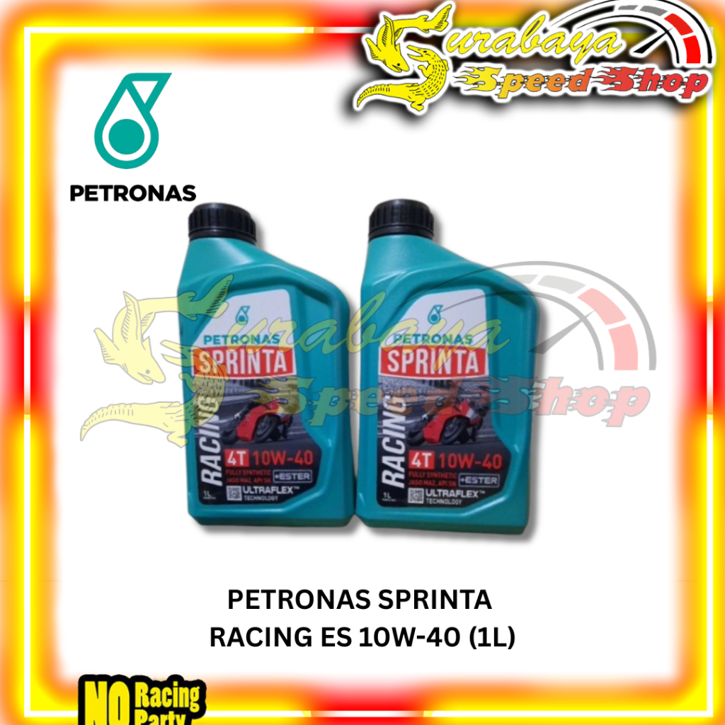 Jual PETRONAS OLI SPRINTA RACING ES 10W - 40 KEMASAN 1L ORIGINAL ...