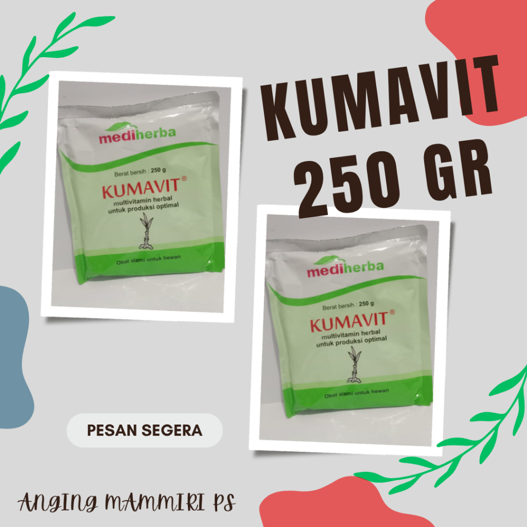 Jual Kumavit 250 gr (suplemen herbal dalam bentuk serbuk larut air ...