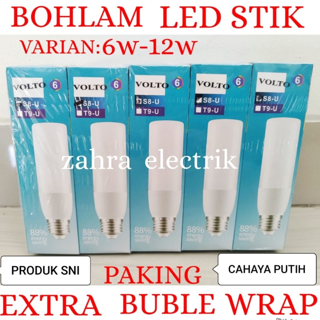 Jual BOHLAM LED / LAMPU LED SETIK PLC VOLTO | Shopee Indonesia