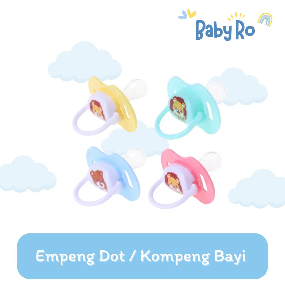 Jual Kompeng Bayi - Empeng - Empeng Dot - Empeng Motif [Random ...