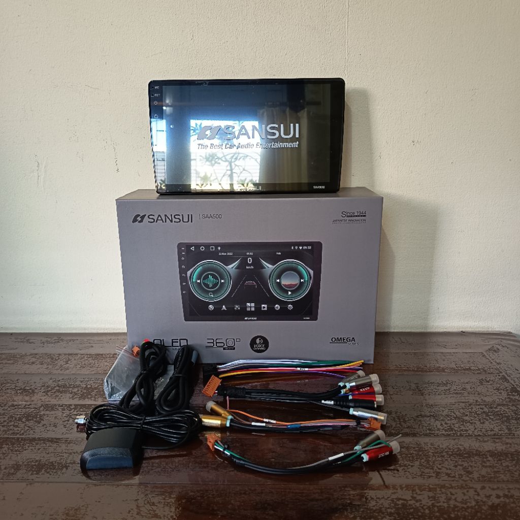 Jual Head unit Android Sansui Omega 6/128gb voice command | Shopee ...