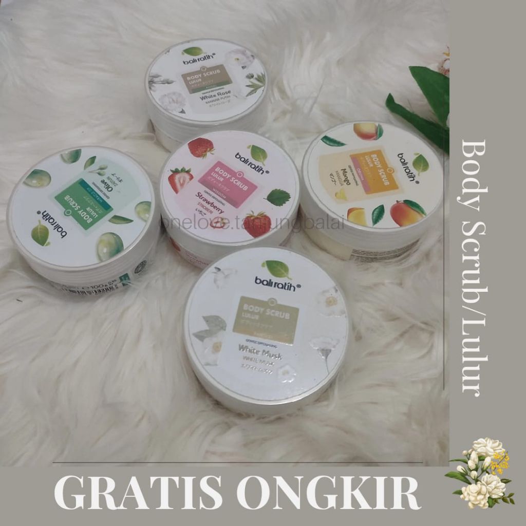 Jual Body Scrub Wanita//Lulur cewe//Bali Ratih Original 100% | Shopee ...
