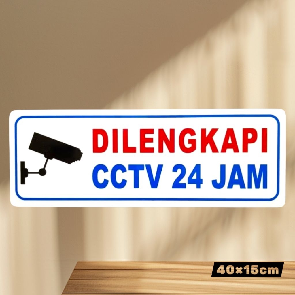 Jual Akrilik sign DILENGKAPI CCTV 24 JAM | Shopee Indonesia