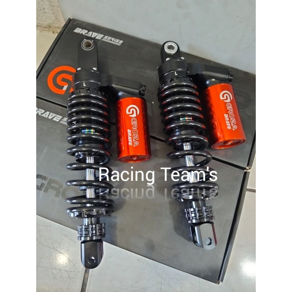 Jual shock groza double click ukuran 305mm dan 330mm buat motor beat ...