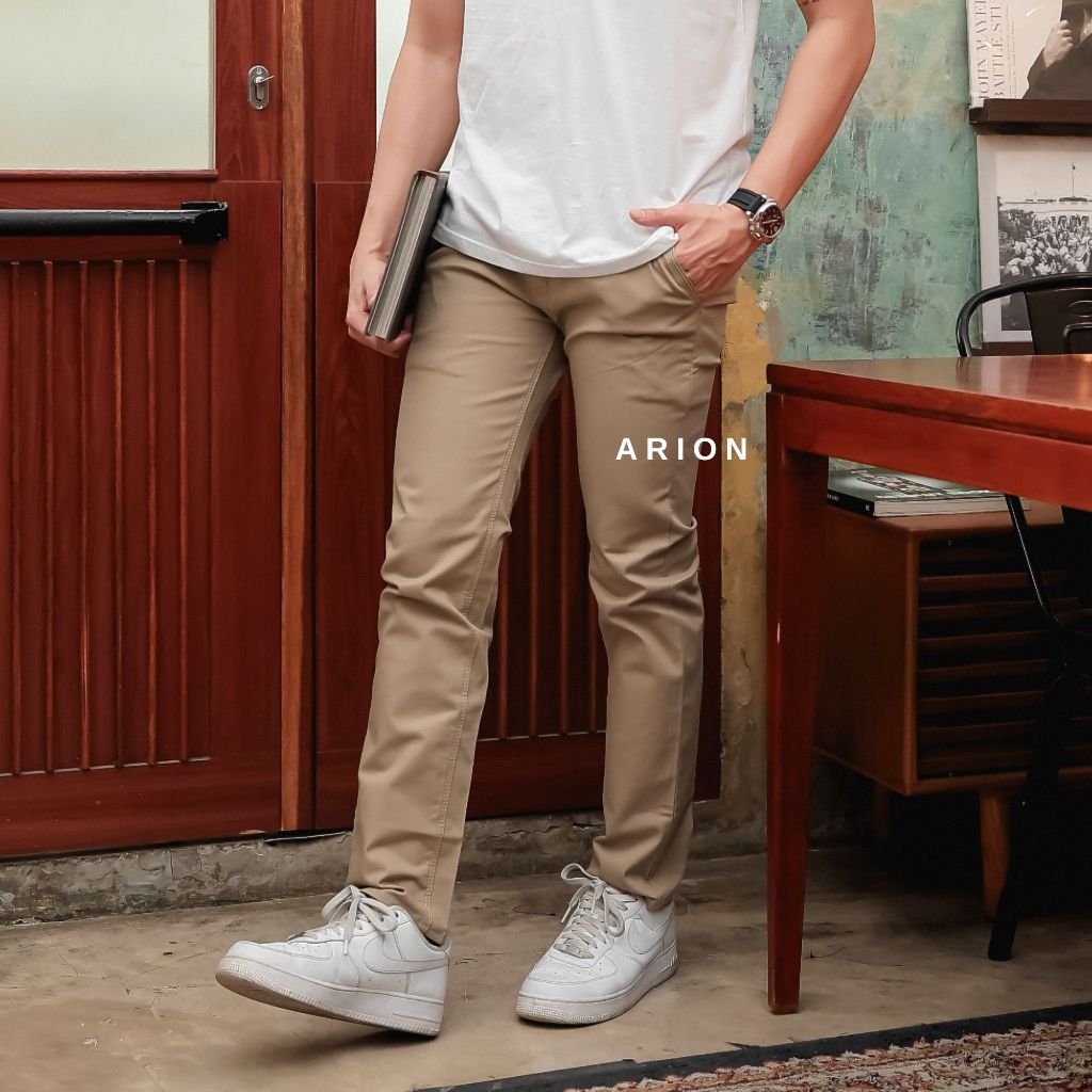 Jual Celana Chino Panjang Pria Chinos Slim Fit Casual Formal Kerja Original Katun Premium ...