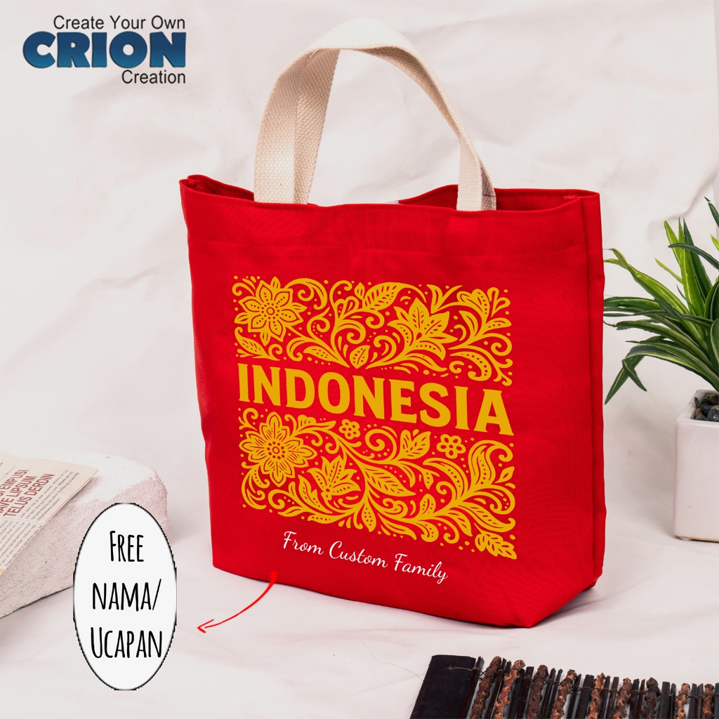 Jual Totebag goodie bag hampers Indonesia - Batik Pattern Indonesia ...