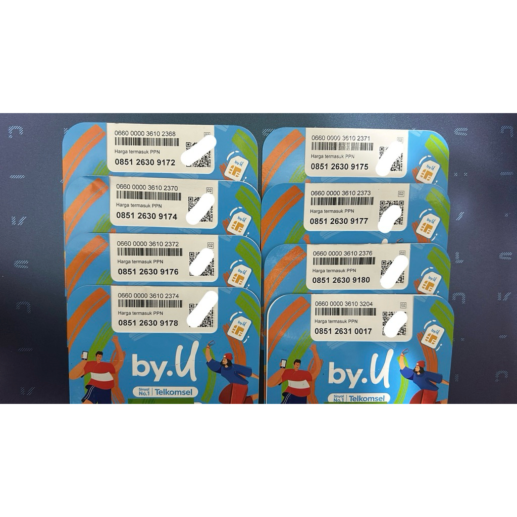 Jual Kartu Perdana byU Telkomsel 3GB full internet | Shopee Indonesia