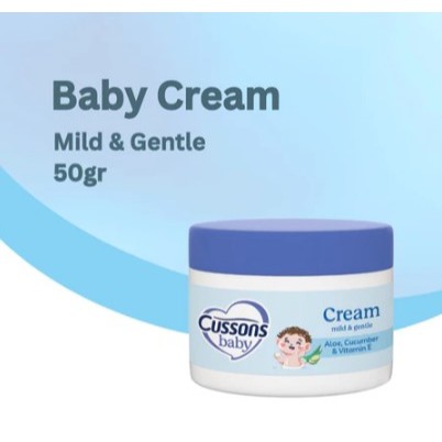Jual Cussons Baby Cream Mild & Gentle/ Krim Bayi 50gr | Shopee Indonesia