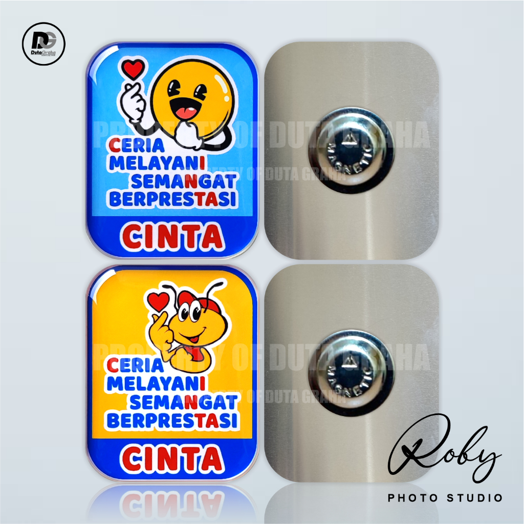 Jual [PIN RESIN] SI DOMAR CINTA MAGNET PENITI Pin Bros Aksesoris ...