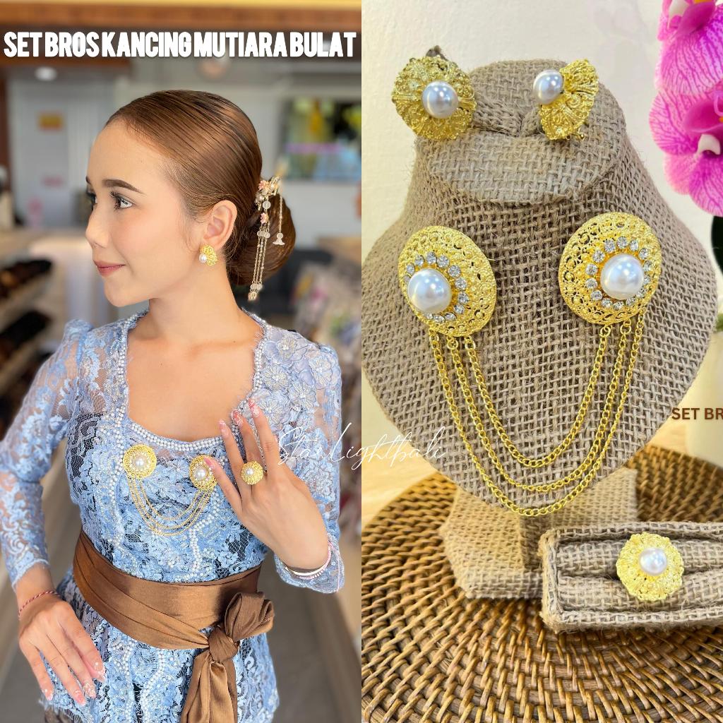 Jual Starlight Bali || Bros Kancing Mutiara Bulat / Aksesoris Bali ...