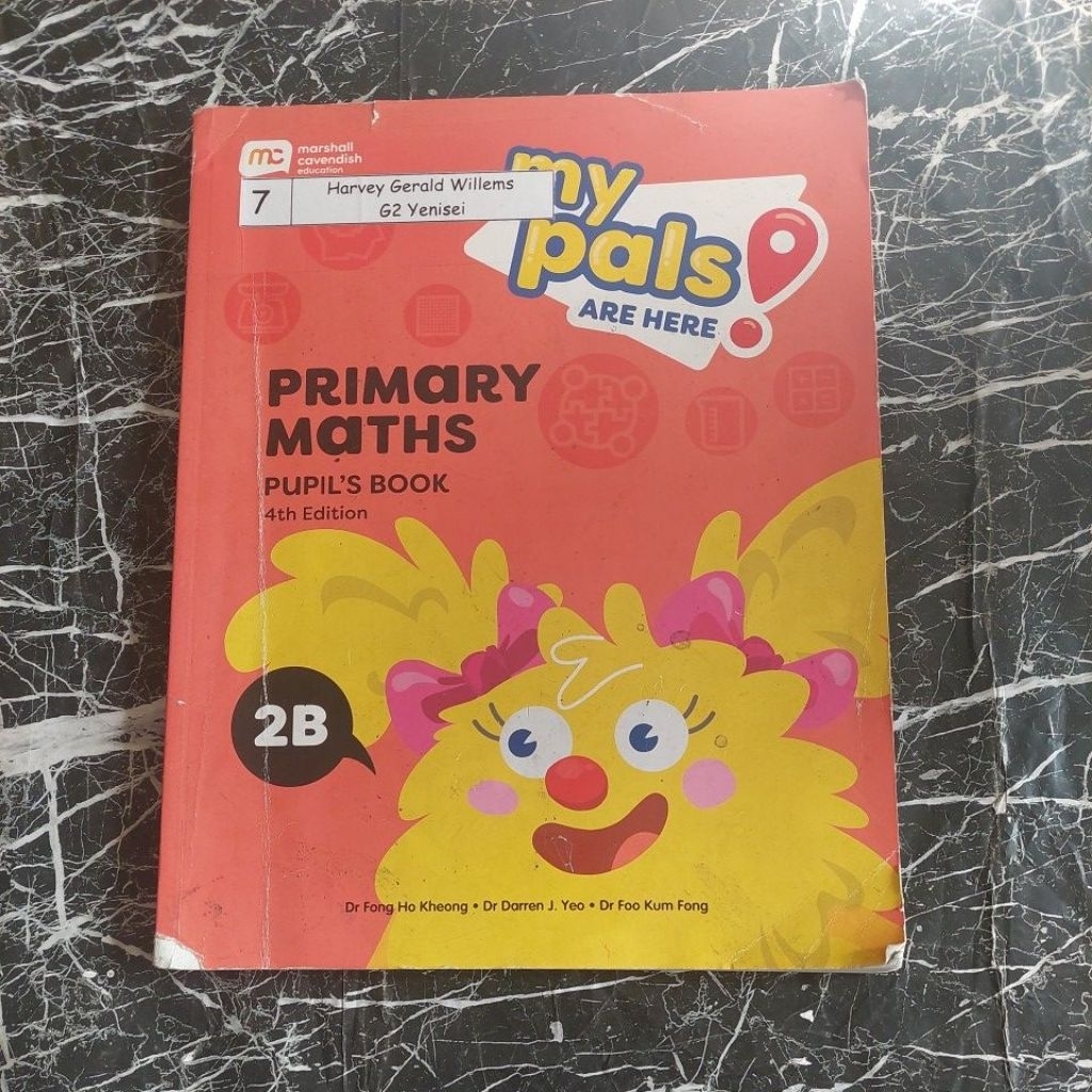 Jual MY PALS ARE HERE PRIMARY MATHS 2B PUPILS BOOK 4TH EDITION | Shopee ...