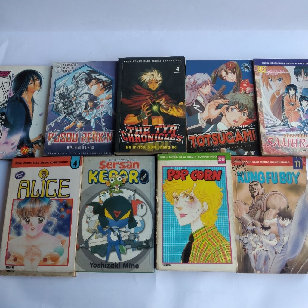 Jual Komik Elex media Busou the tyr chronicles totsugami samurai x ...