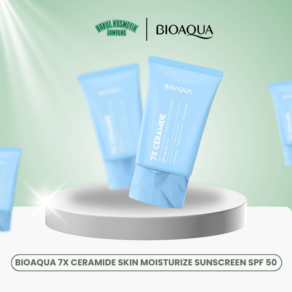 Jual BIOAQUA 7X Ceramide Skin Moisturize Sunscreen SPF 50 PA ...