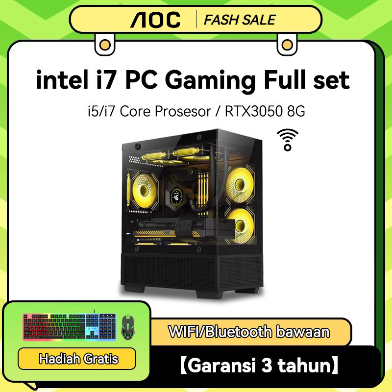 Jual AOC PC intel i5/i7 PC Gaming full set 3/5Jut Desain Perakitan ...