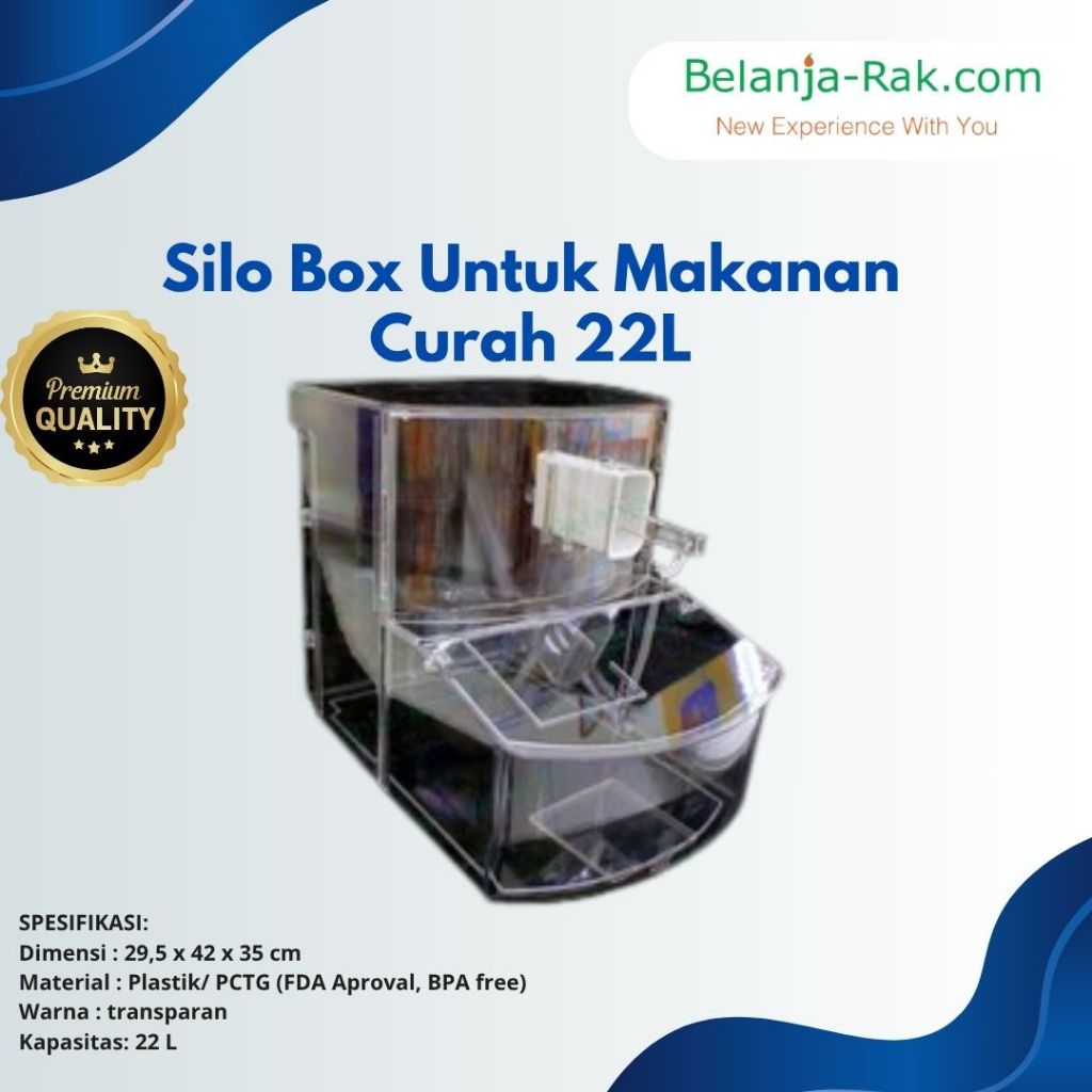 Jual Silo Box Untuk Makanan Curah 22L | Shopee Indonesia