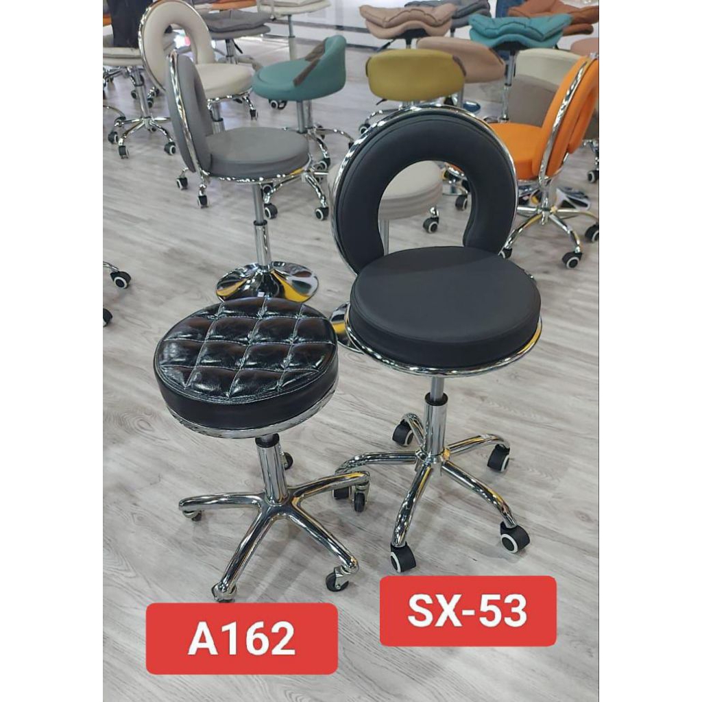 Jual Kursi Bulat Putar Hidrolik - Kursi Konsul - Kursi Bar Import ...