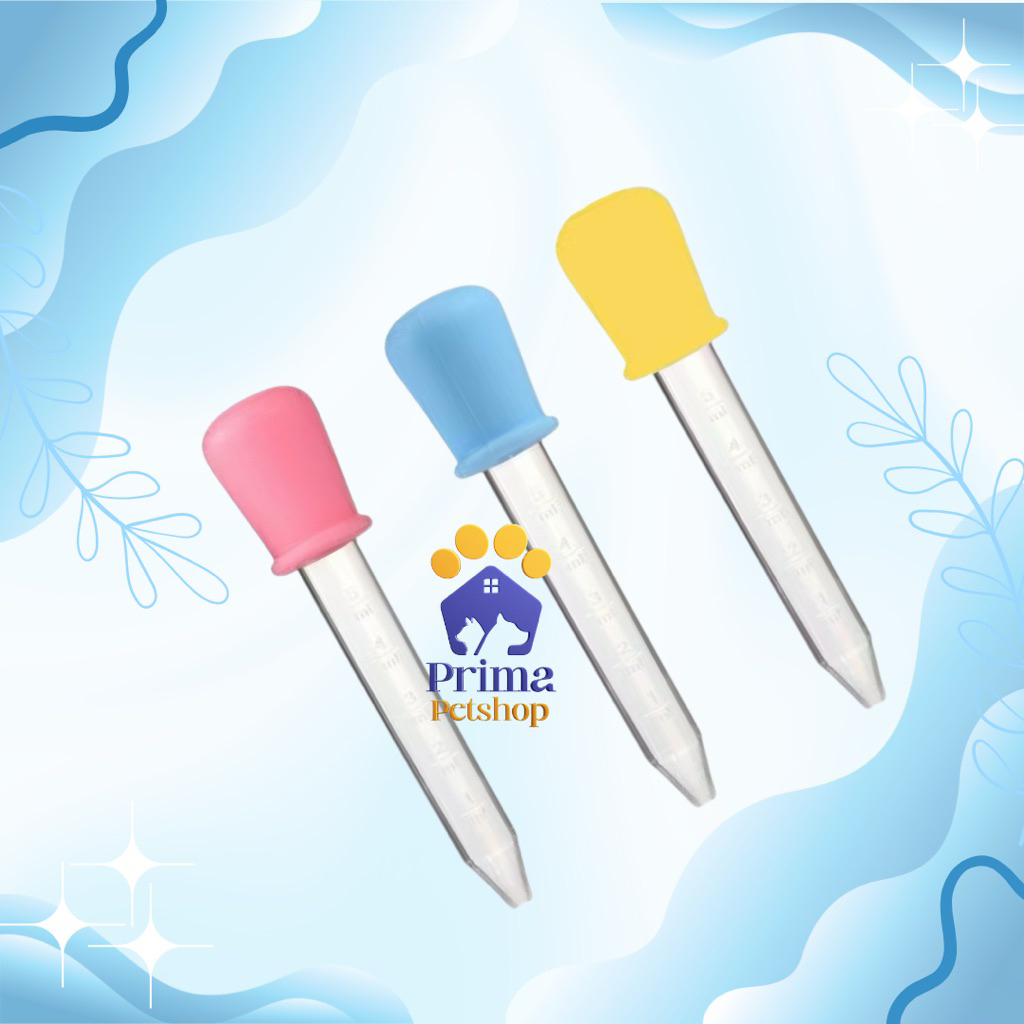 Jual DRIP FEEDING PIPET PLASTIK PELONTAR OBAT ANJING DAN KUCING 5ml ...
