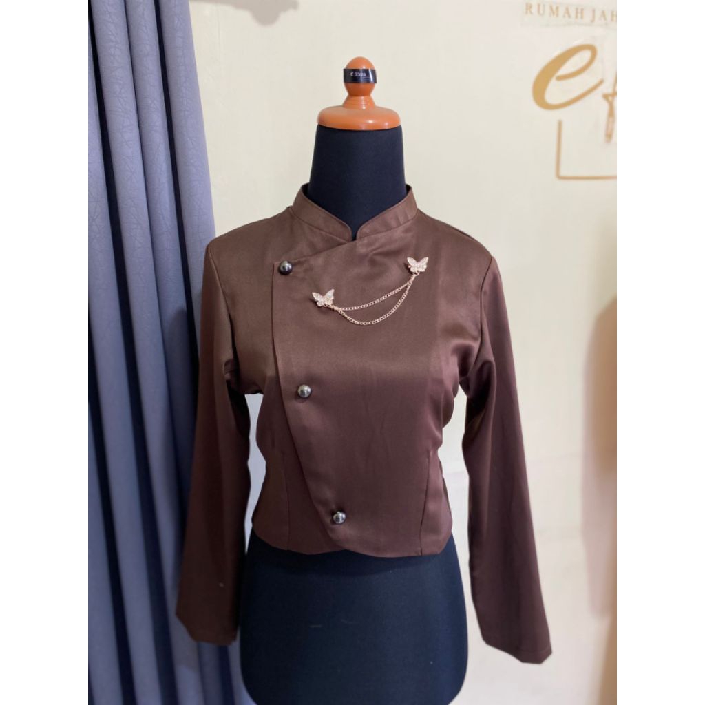 Jual kebaya kebaya janggan kebaya janggan crop ide wisuda kebaya wisuda outfit wisuda graduation ...