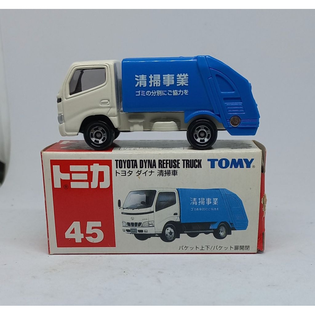 Jual tomica toyota dyna refuse truck 45 tomy biru diecast (t) | Shopee ...