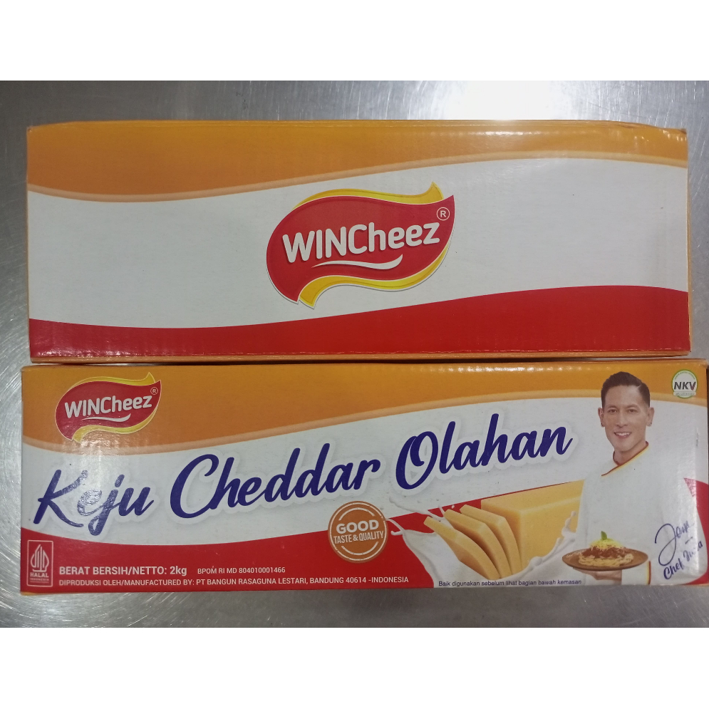 Jual Keju WINCHEEZE Cheddar Balok 2 Kg HALAL | Shopee Indonesia