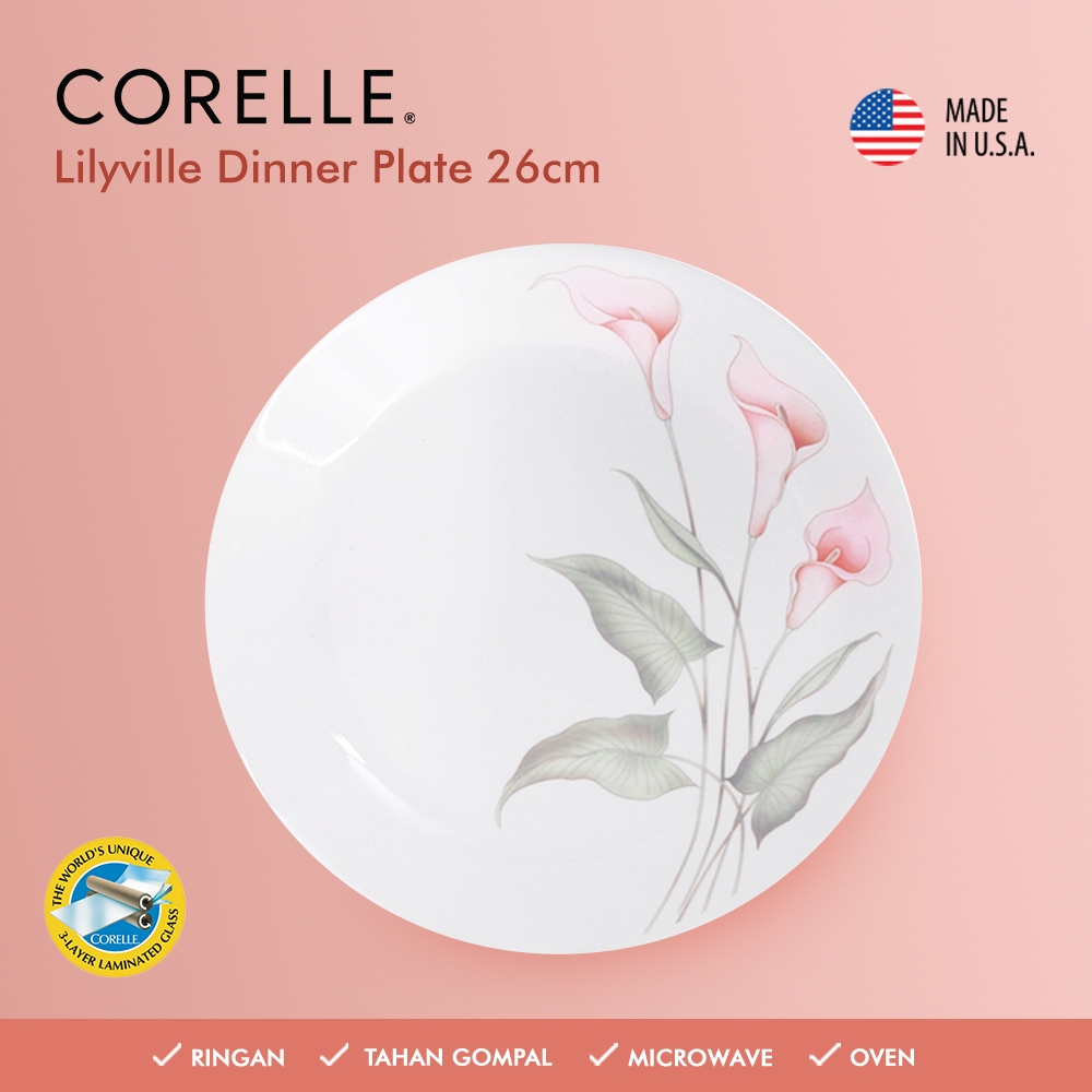 Jual Lilyville Dinner Plate 26cm / Piring Makan | Shopee Indonesia
